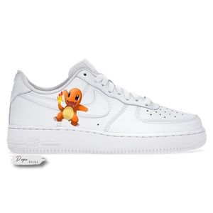 Nike | Shoes | Charmander Pokmon Air Forces | Poshmark